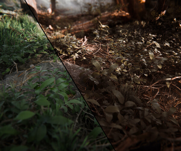 ArtStation - 50 Cyberpunk Unity LUTs Pack | Game Assets