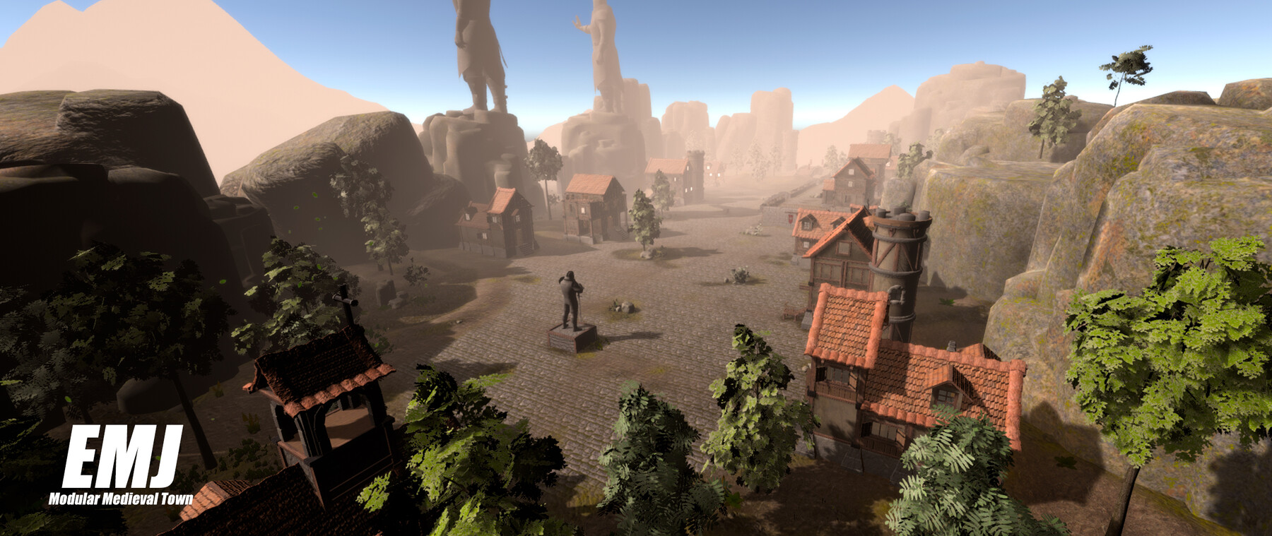 ArtStation - Modular Medieval Town | Game Assets