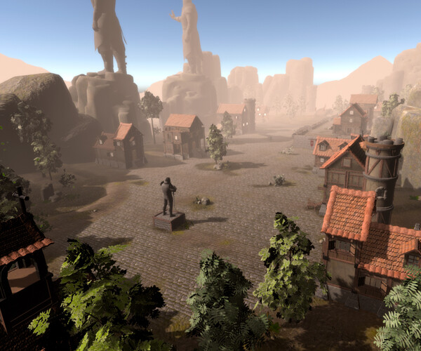 ArtStation - Modular Medieval Town | Game Assets