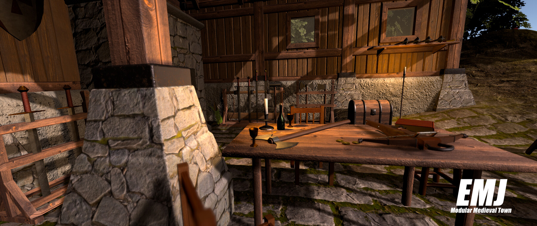 ArtStation - Modular Medieval Town | Game Assets