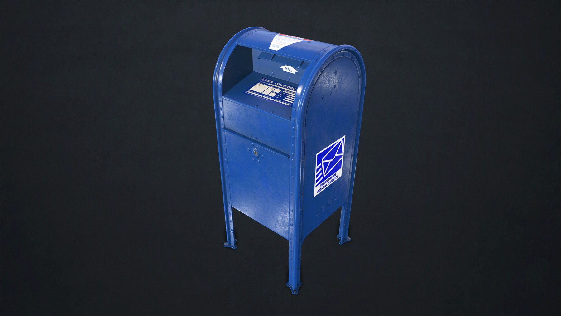 ArtStation - Mailbox - Low Poly | Game Assets