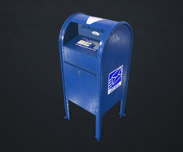 ArtStation - Mailbox - Low Poly | Game Assets