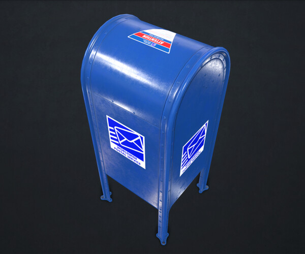 ArtStation - Mailbox - Low Poly | Game Assets