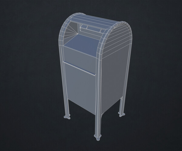 ArtStation - Mailbox - Low Poly | Game Assets