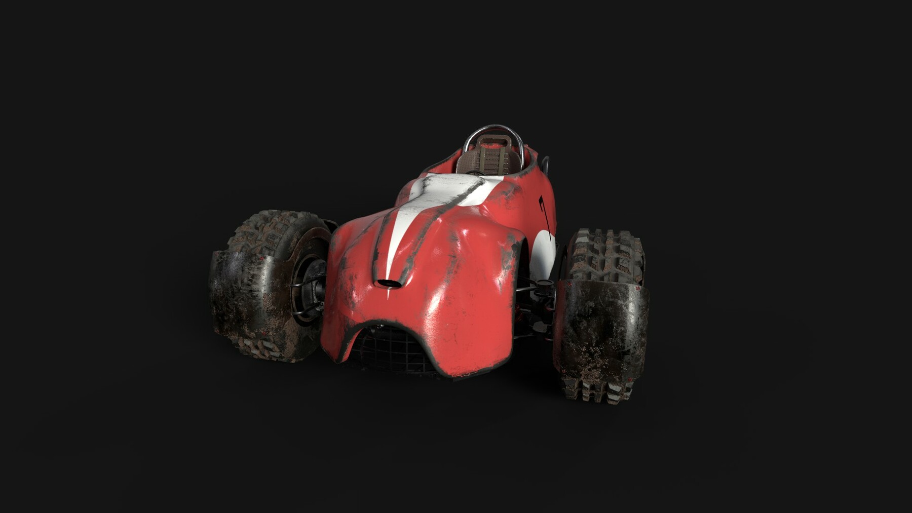 ArtStation - Dune buggy car with 4 skins 3D | Game Assets