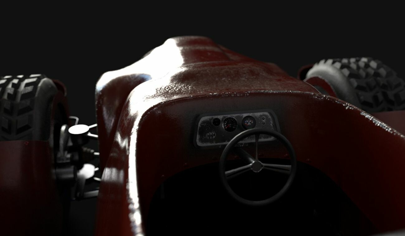 ArtStation - Dune buggy car with 4 skins 3D | Game Assets