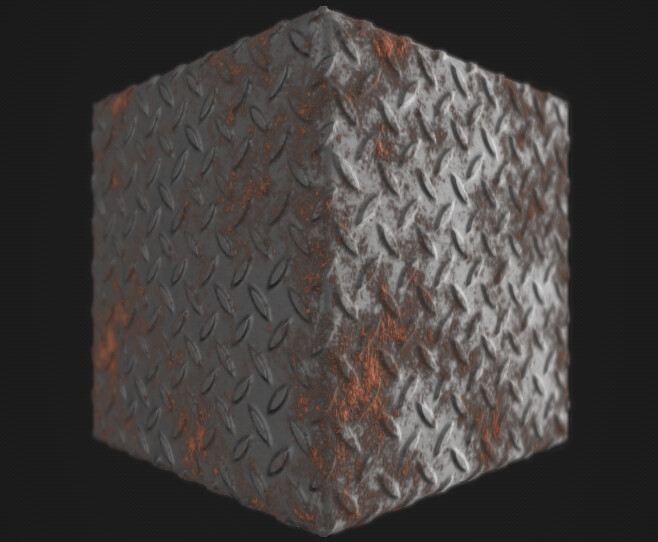 ArtStation - Rusty Metal | Game Assets