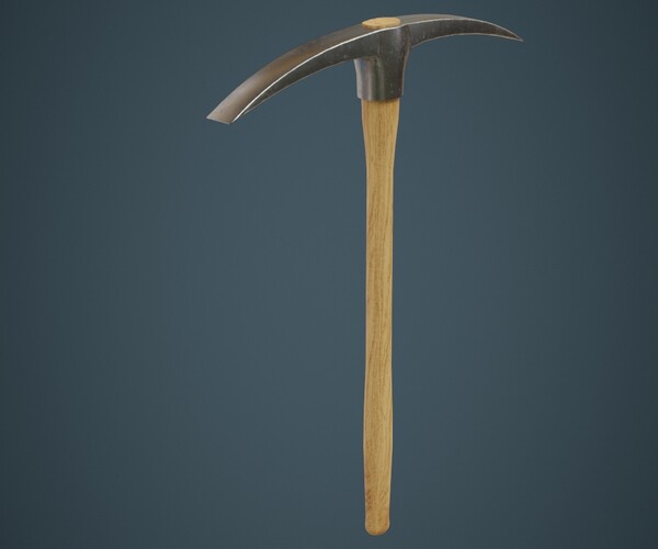 ArtStation - Pickaxe 1A | Game Assets
