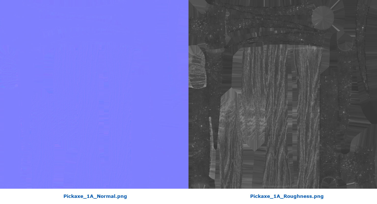 ArtStation - Pickaxe 1A | Game Assets