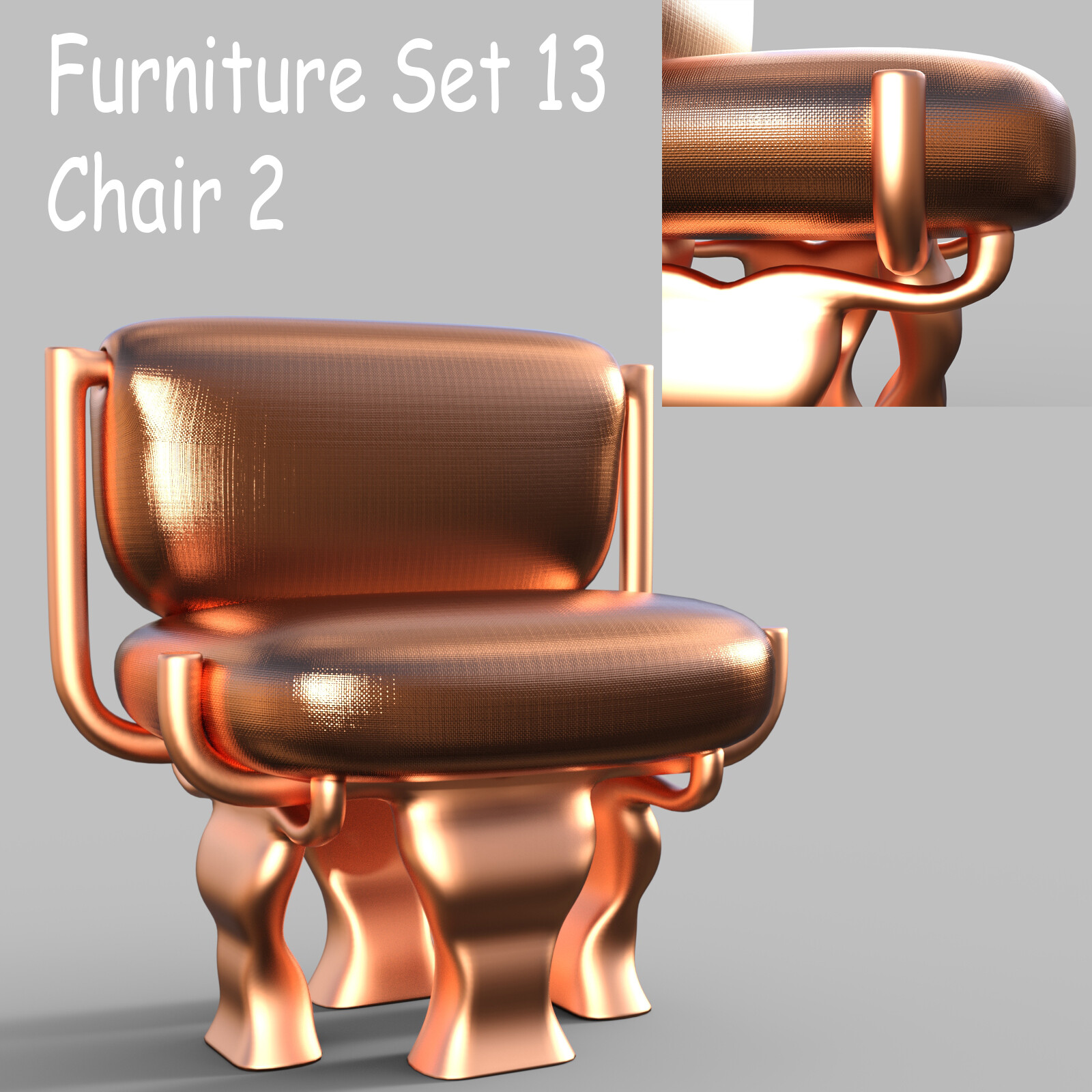 ArtStation - Furniture Set 13 for DAZ Studio | Resources