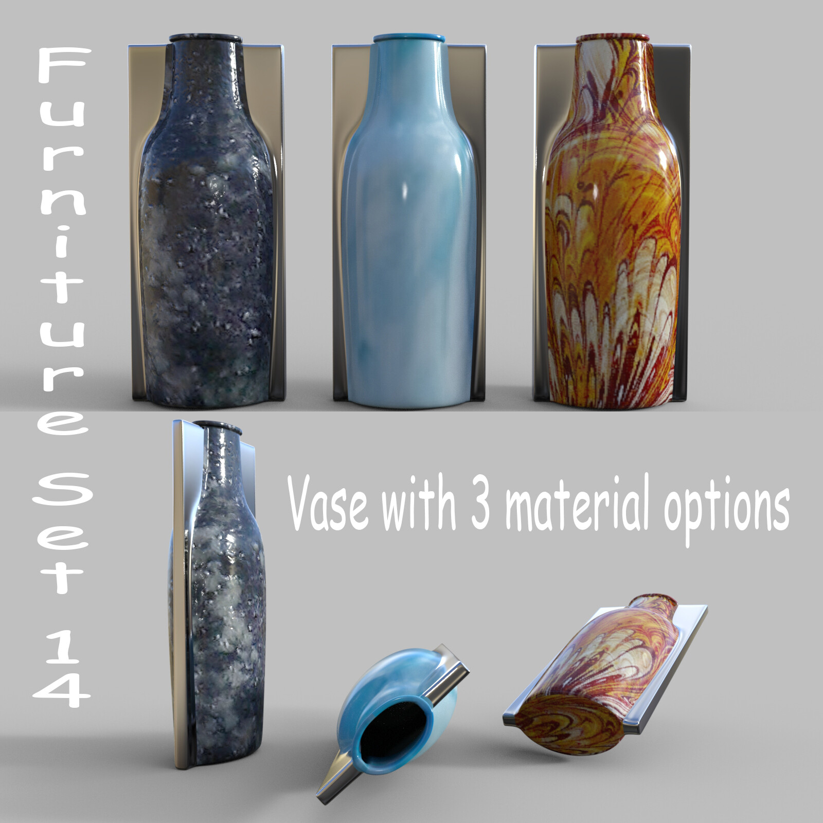 ArtStation - Furniture Set 14 for DAZ Studio | Resources