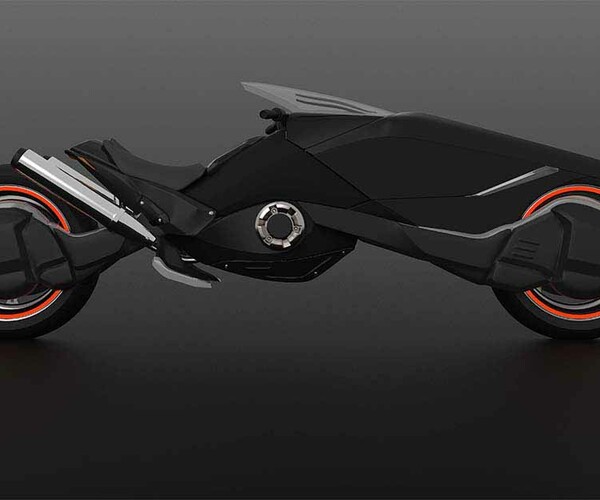 ArtStation - Futuristic Motorcycle | Game Assets