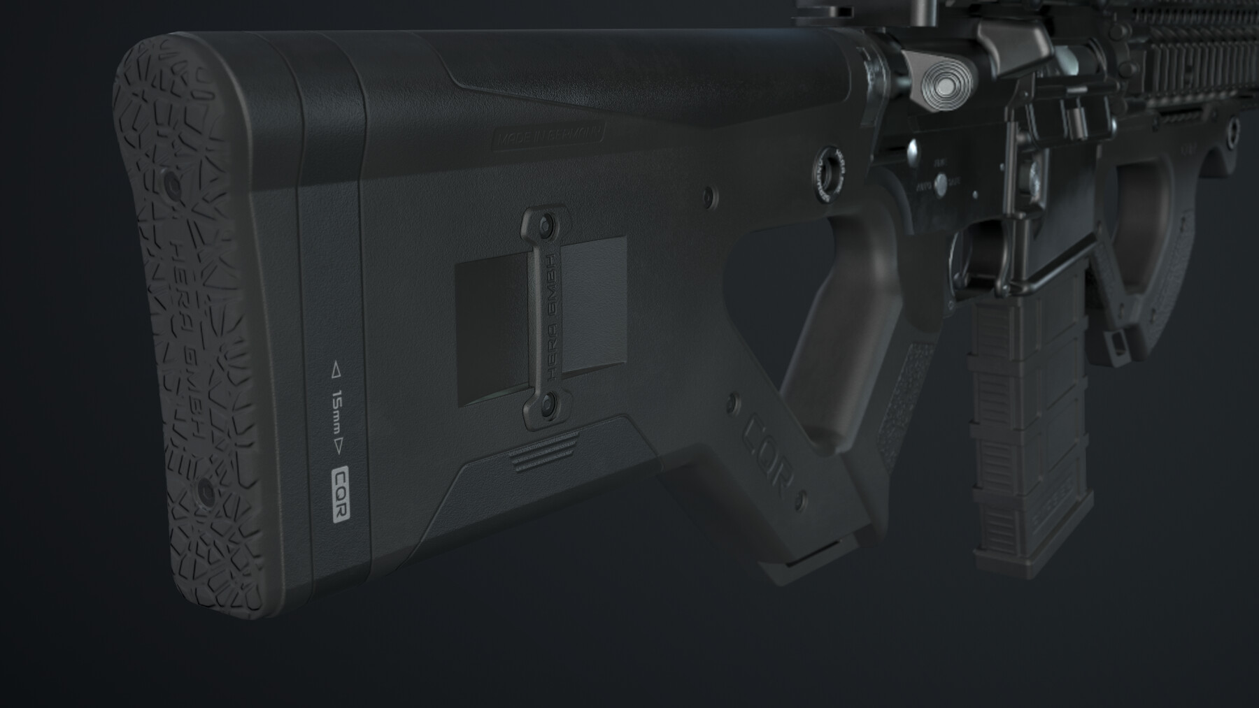 ArtStation - M4A1 Custom-02 Modular | Game Assets