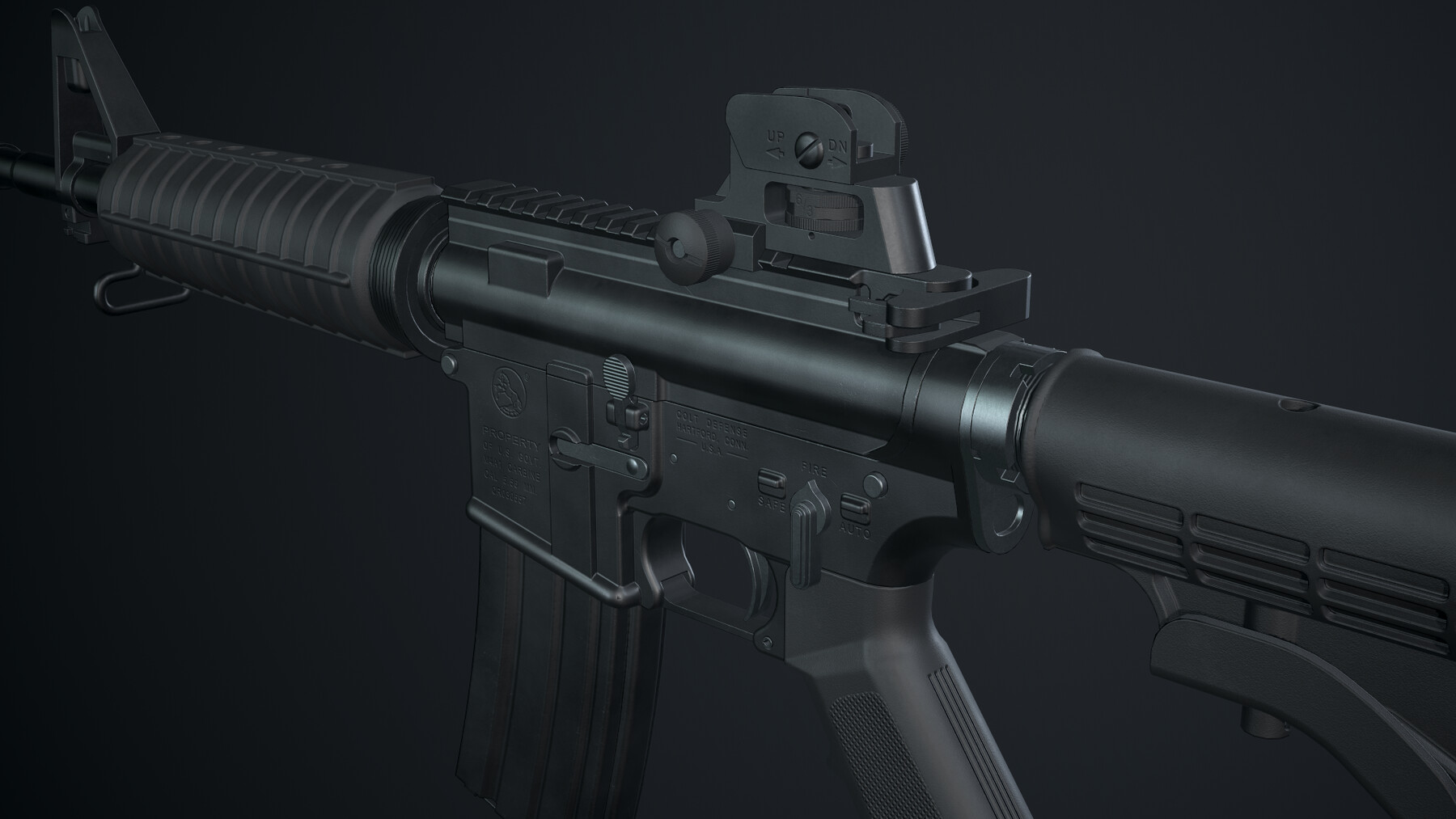 ArtStation - M4A1 Stock Modular | Resources