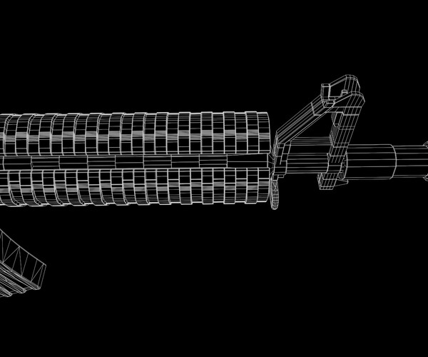 ArtStation - m4A1 | Game Assets