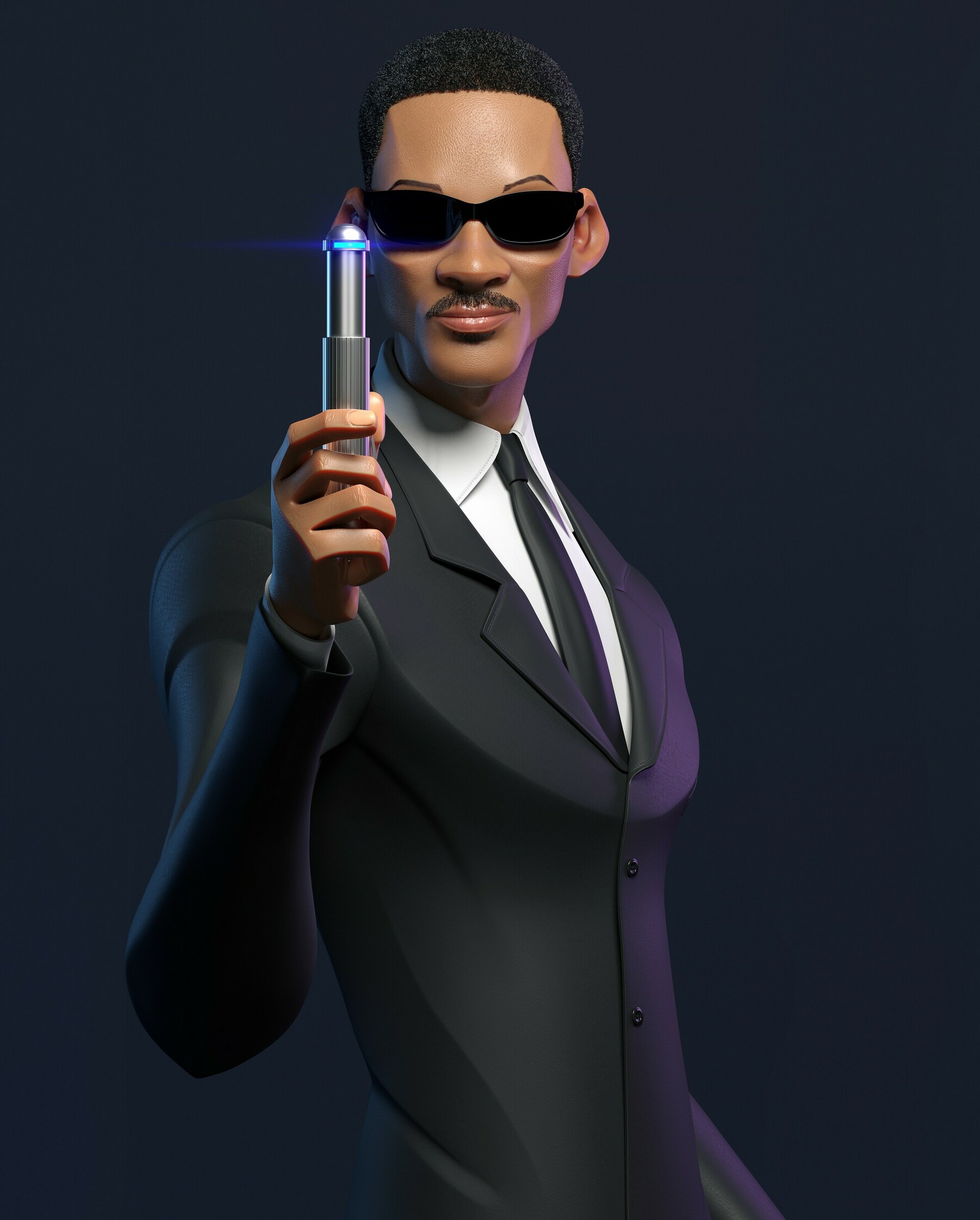 ArtStation - Will smith stylized 3D Model | Blender | OBJ 3D model ...