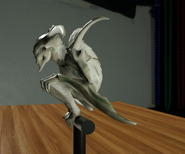 ArtStation - Demon Statue | Resources