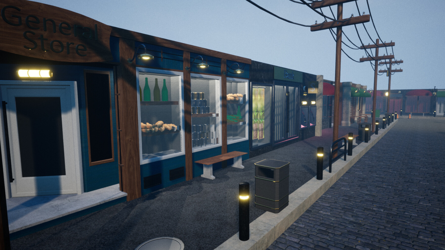ArtStation - Stores Vol 1 For Unreal Engine | Game Assets