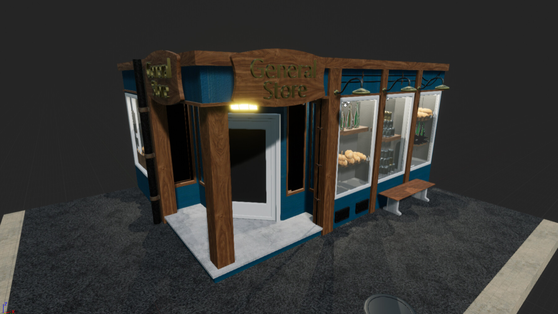 ArtStation - Stores Vol 1 For Unreal Engine | Game Assets