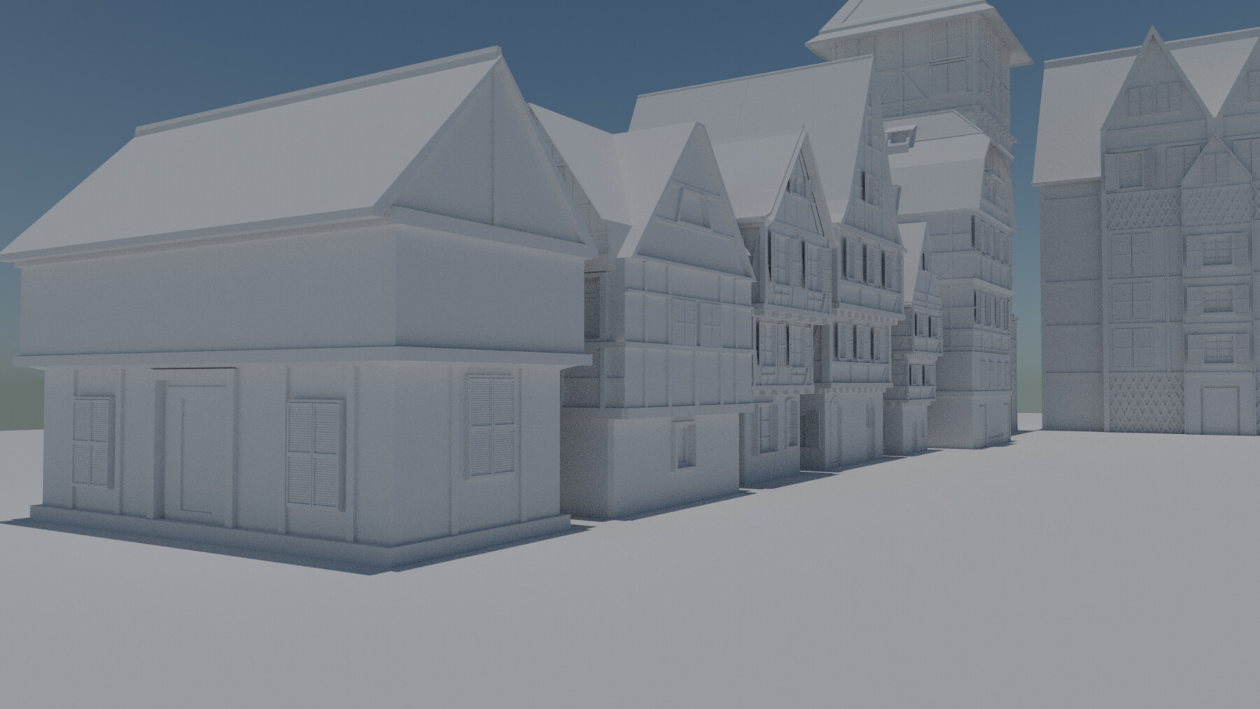 ArtStation - Village Building Asset Pack 1 | Game Assets