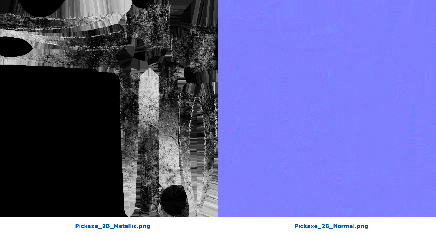 ArtStation - Pickaxe 2B | Game Assets