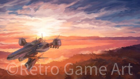 ArtStation - Highwind, from Final Fantasy VII | Artworks