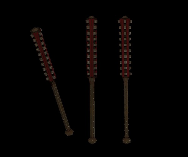 ArtStation - Kanabo - Japanese traditional weapon | Game Assets