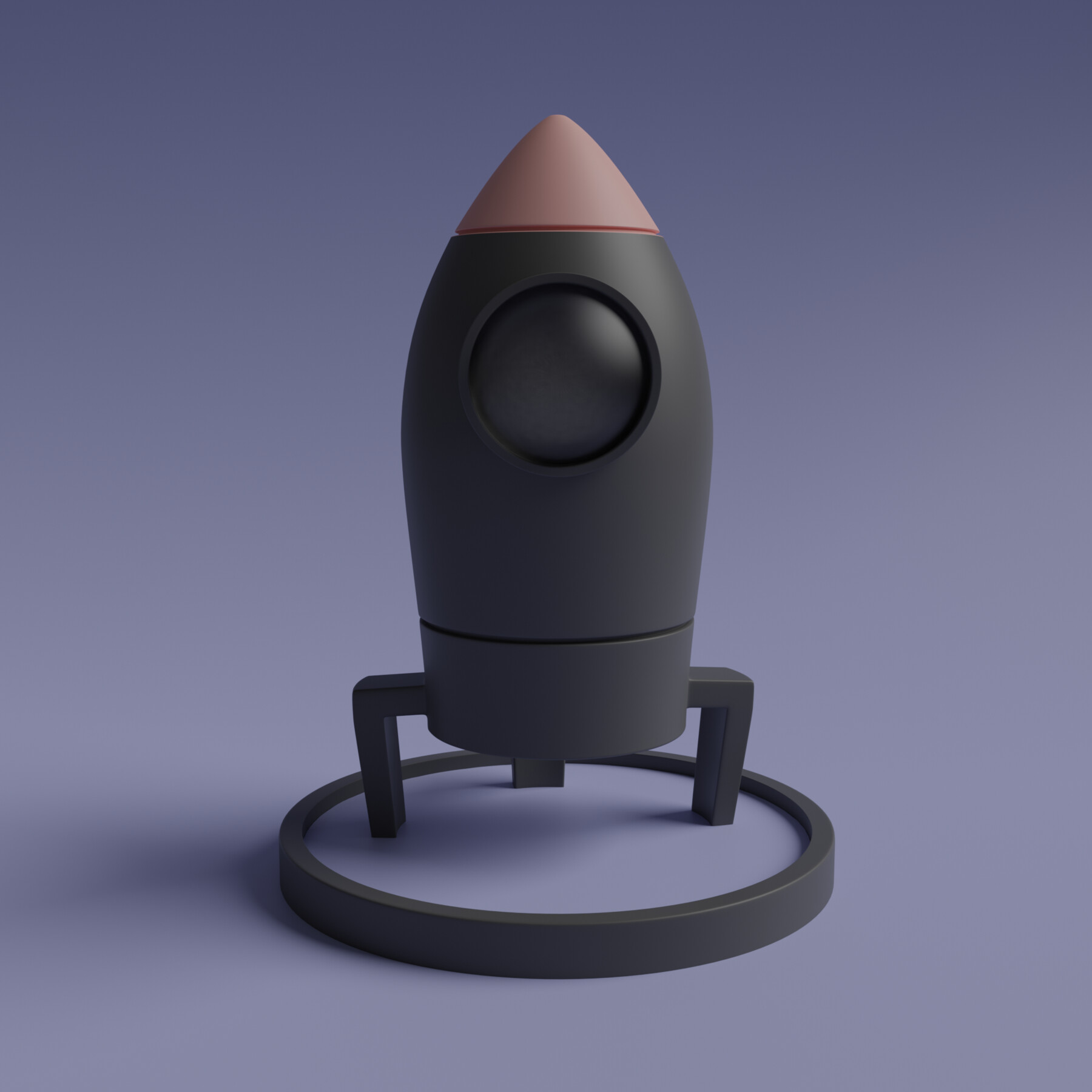 ArtStation - Creating a Cute ROCKET in Blender | Tutorials