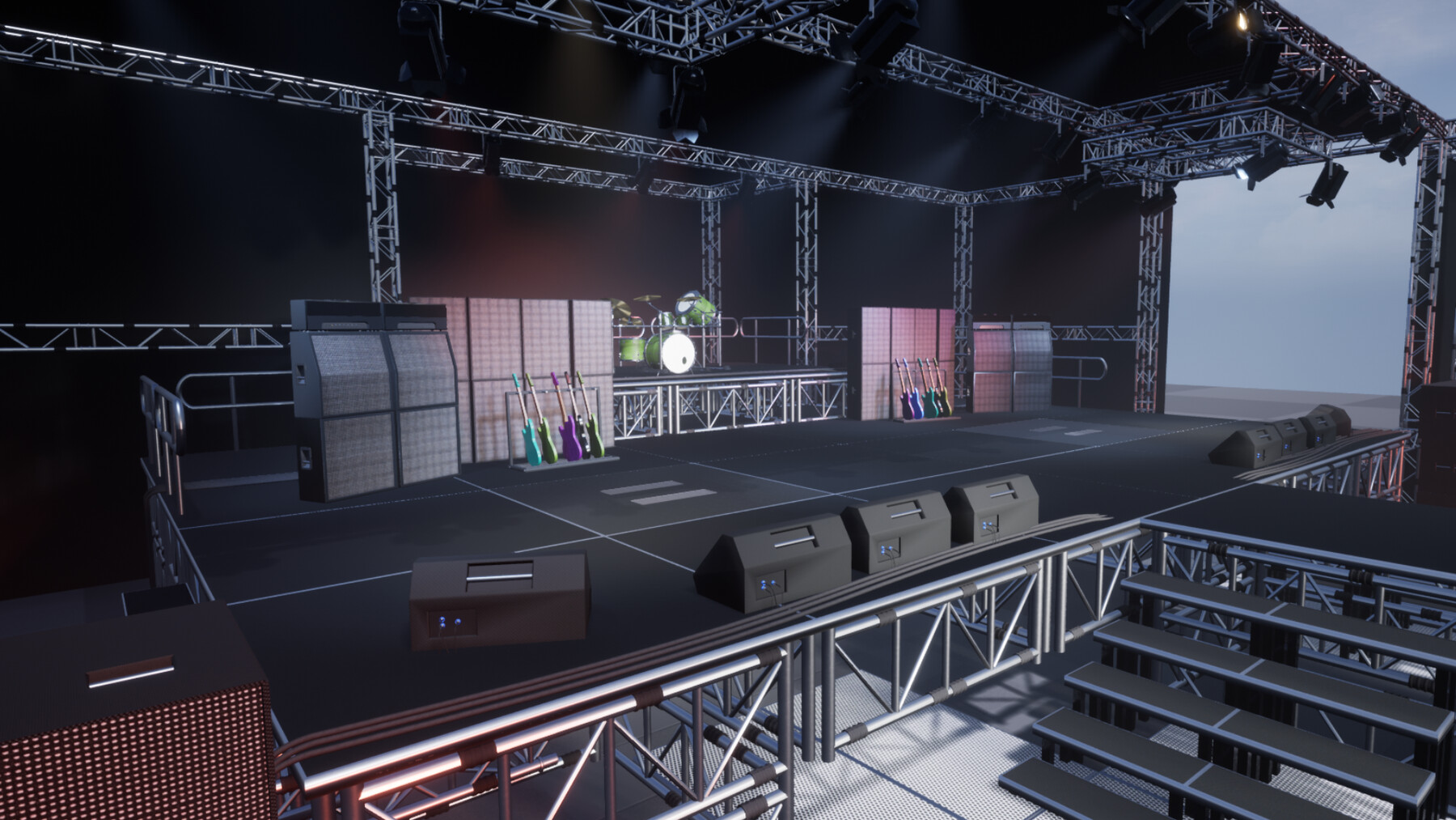ArtStation - Stage Vol 1 For Unreal Engine | Game Assets