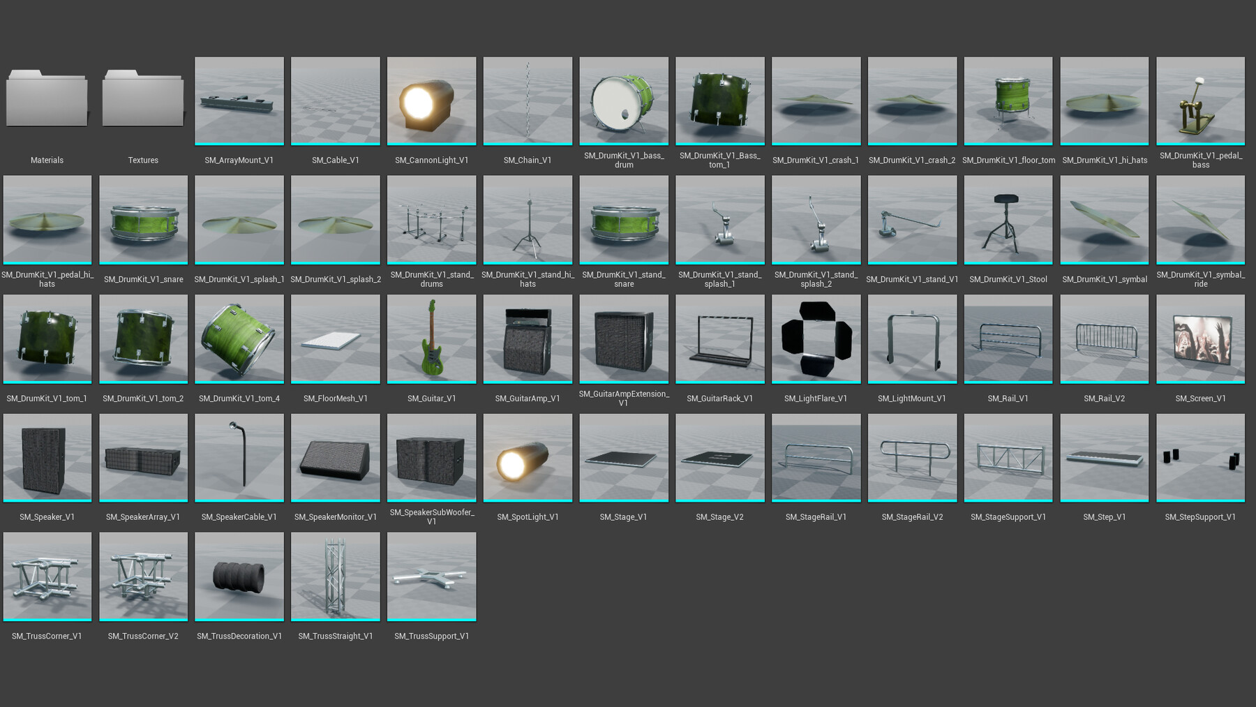 ArtStation - Stage Vol 1 For Unreal Engine | Game Assets