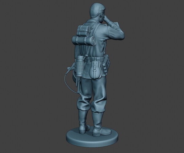 ArtStation - German soldier ww2 Crying G6 | Resources