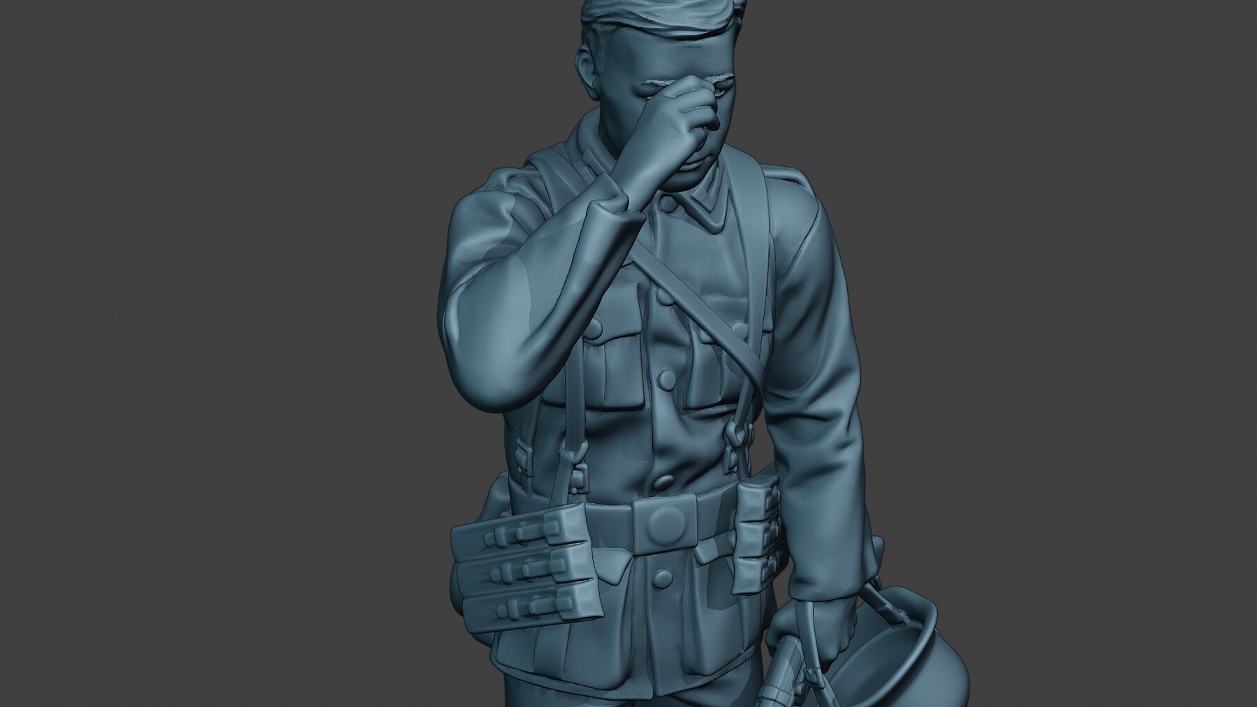 ArtStation - German soldier ww2 Crying G6 | Resources