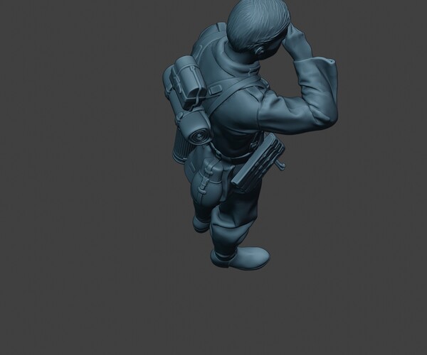 ArtStation - German soldier ww2 Crying G6 | Resources