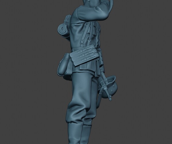 ArtStation - German soldier ww2 Crying G6 | Resources
