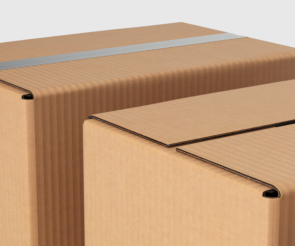 ArtStation - cardboard boxes | Resources