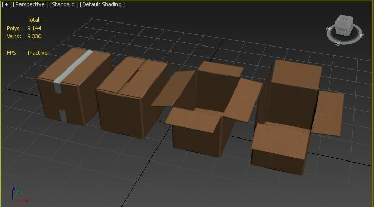 ArtStation - cardboard boxes | Resources