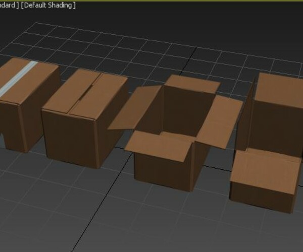 ArtStation - cardboard boxes | Resources