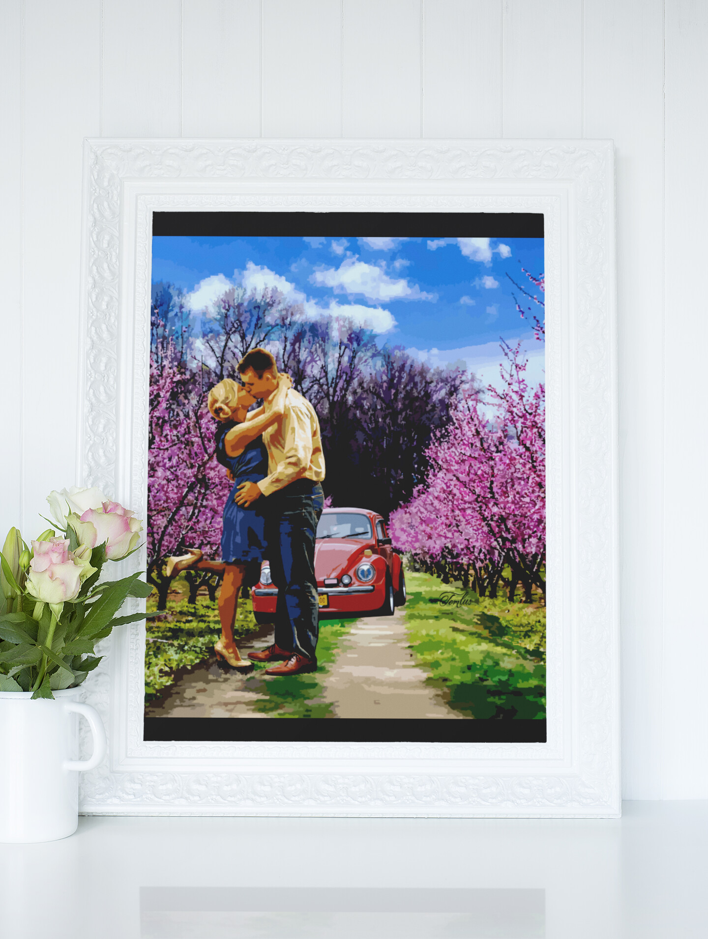 ArtStation - Spring sunset | Artworks