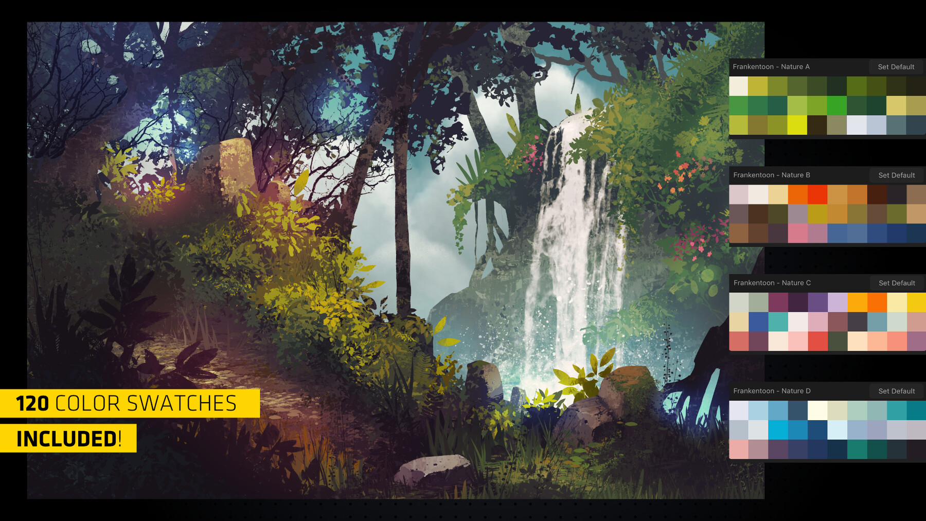 ArtStation - Nature Master for Procreate | Brushes