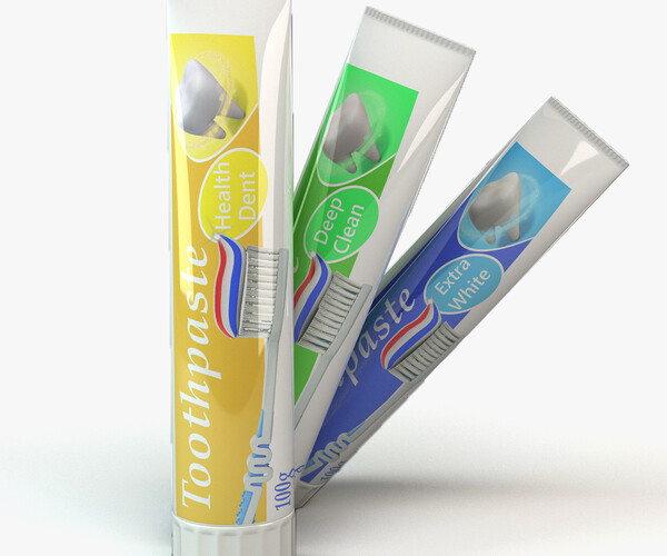 ArtStation - tube of toothpaste | Resources