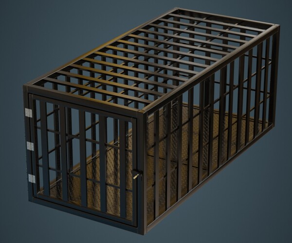 ArtStation - Cage 1A | Game Assets