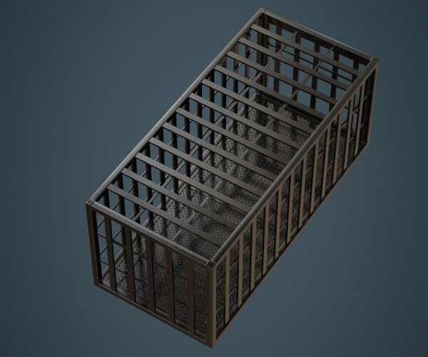ArtStation - Cage 1A | Game Assets