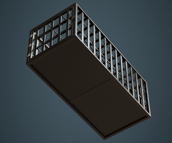 ArtStation - Cage 1A | Game Assets