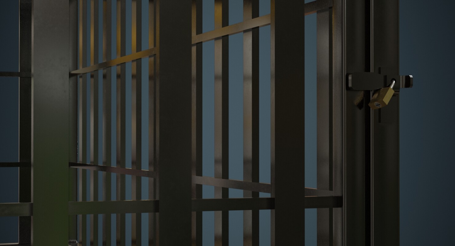 ArtStation - Cage 1A | Game Assets