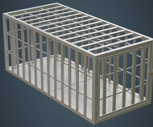 ArtStation - Cage 1B | Game Assets