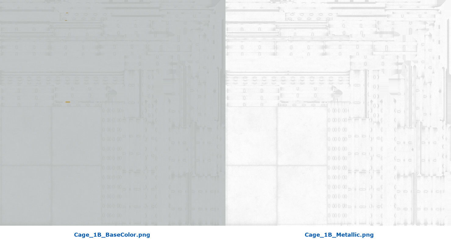 ArtStation - Cage 1B | Game Assets