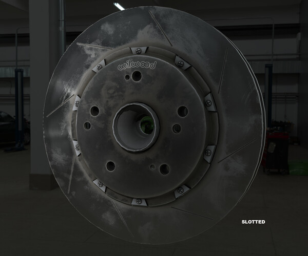 ArtStation - Brake system Pack | Game Assets