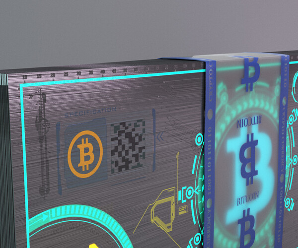 ArtStation - bitcoin bill concept | Resources