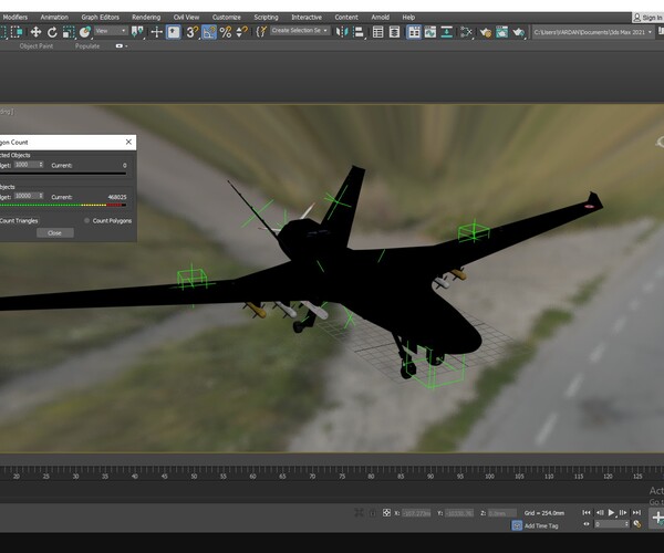 ArtStation - UAV 3d model | Resources