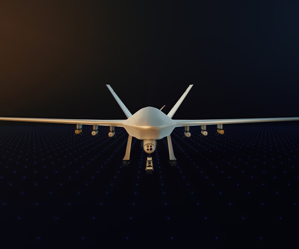 ArtStation - UAV 3d model | Resources